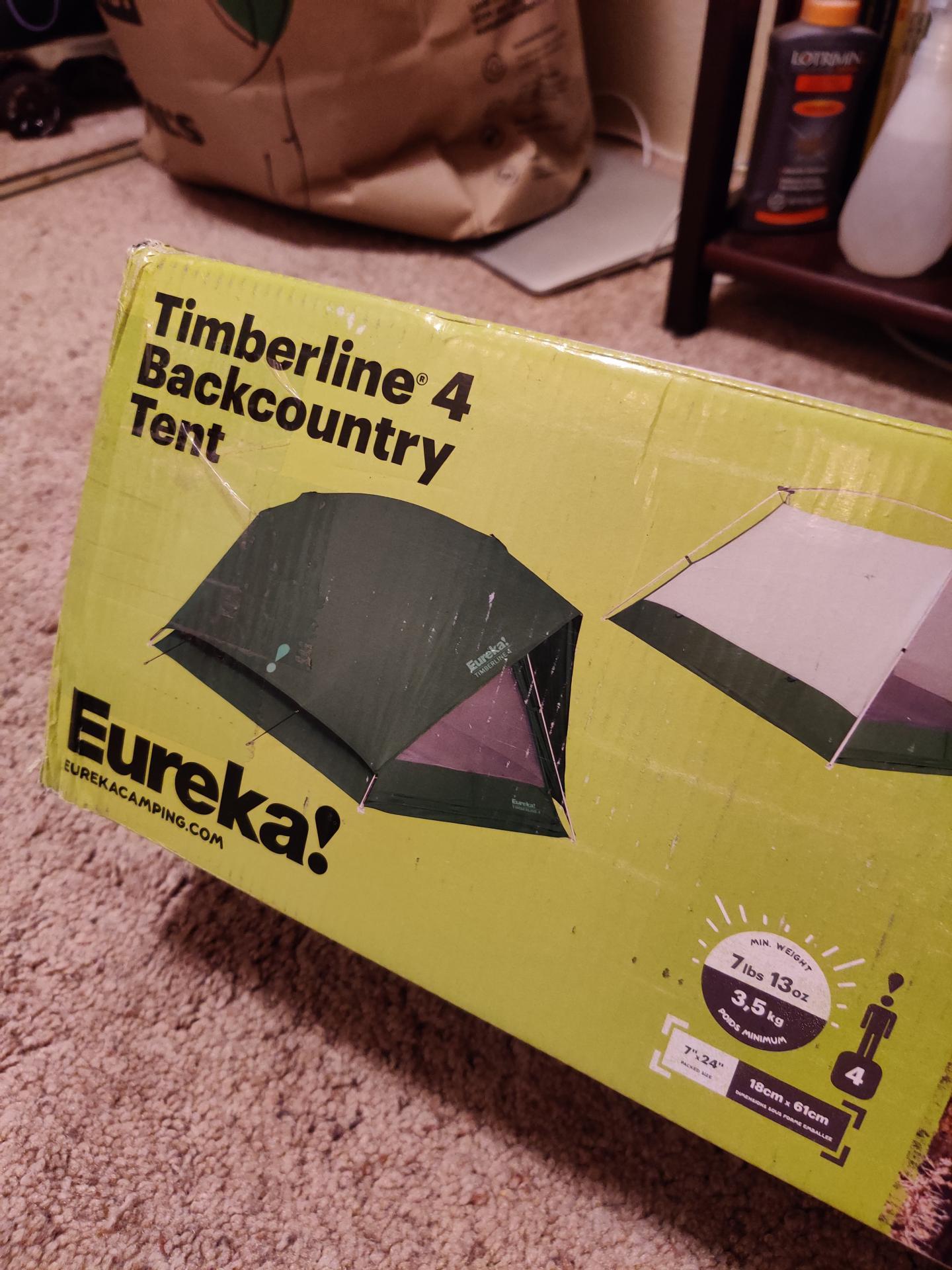 Eureka Timberline 4 Tent – Campmor